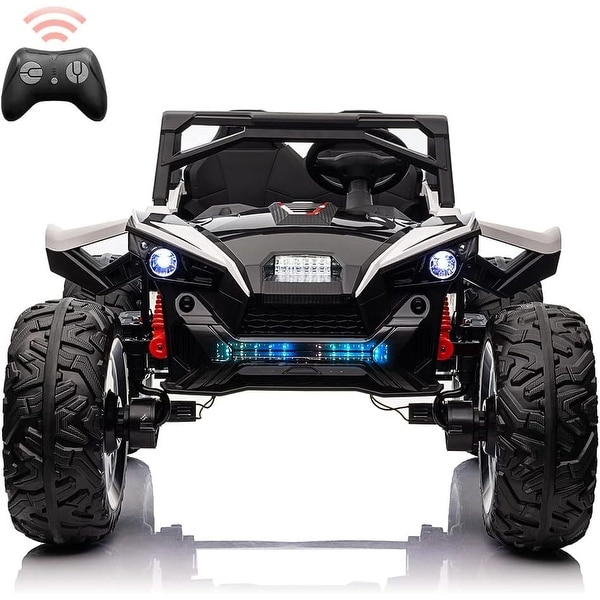 24V Ride on Car with Remote Control 2 Seats Extra Large Seat Wide UTV On Sale Bed Bath Beyond 40236183