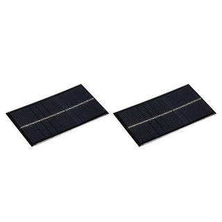Mini Solar Panel Cell 6V 160mA 0.96W 110mm x 60mm for DIY Project Pack ...