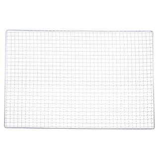 2pcs Square BBQ Grill Net 11.8"x17.7" Galvanized Iron Barbecue Mesh for ...