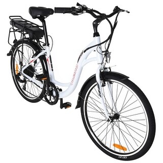 Vilano Pulse Women's Electric Commuter Bike - 26-Inch Wheels - Bed Bath ...