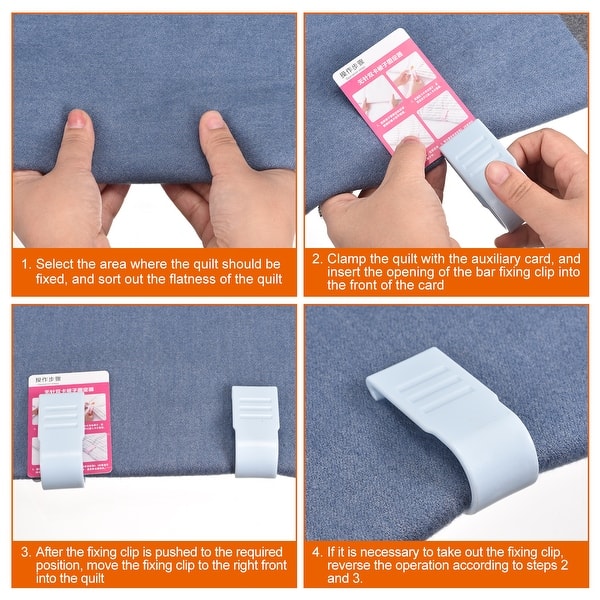 quilt fixing clips