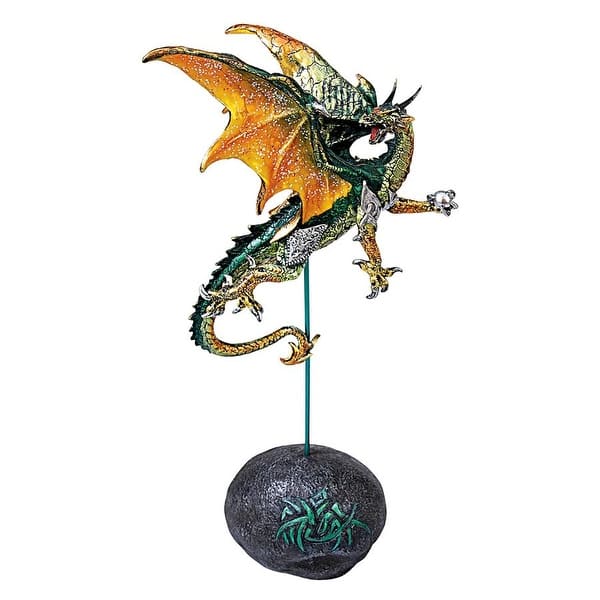 Design Toscano Dragon Minions of Darkness Earth Dragon Statue - Bed ...