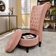 Gosser 20" Wide Velvet High Back Vanity Chair - Bed Bath & Beyond ...