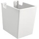 Grohe Eurocube Wall Mounted Sink Shroud - Alpine White - Bed Bath ...