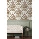 Seabrook Designs Hamilton Watercolor Floral Unpasted Wallpaper - Bed ...