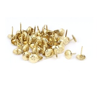 7/16" Dia Daisy Upholstery Nail Decorative Tack Stud Push Pin Thumbtack ...