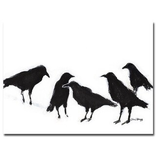 A Conspiracy of Ravens by Janel Bragg Gallery Wrapped Canvas Giclee Art ...