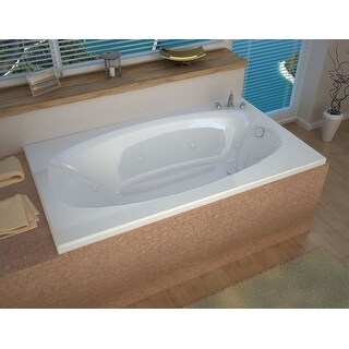 Avano AV4272PDL Bermuda 71" Acrylic Air / Whirlpool Bathtub for Drop-In ...