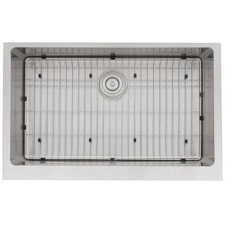 Stratus Tabor 16-gauge Stainless Steel 32-7/8 x 21 x 10-3/8 in. D Sink ...
