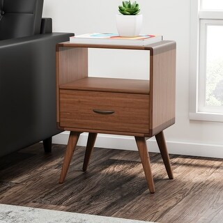 Carson Carrington Sater Mid-century Side Table - Bed Bath & Beyond ...