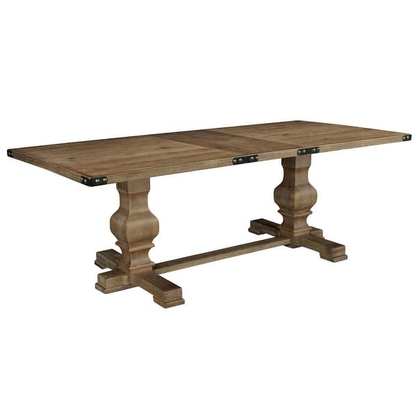 Alpine Furniture Home Decorative Manchester Dining Table - Natural ...