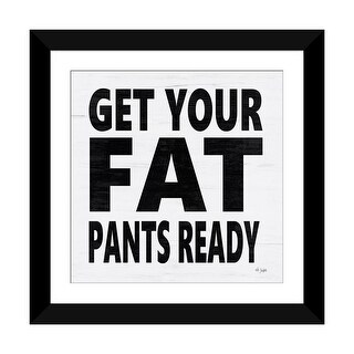 iCanvas "Get Your Fat Pants Ready" by Jaxn Blvd. - Bed Bath & Beyond ...
