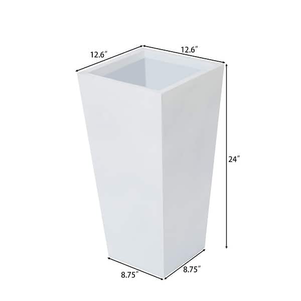 Plant Pots, Large Planters for Indoor Outdoor Plants, 24" Tall Planter ...