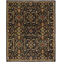 Empire Slate Blue Hand-tufted Wool Area Rug - Bed Bath & Beyond - 17119949