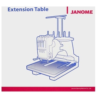 Janome Extension Table fits MB-4 Series and MB-7 Embroidery Machines ...