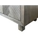 90" Six Door TV Console, Entertainment Stand, Wood Accent Cabinet ...