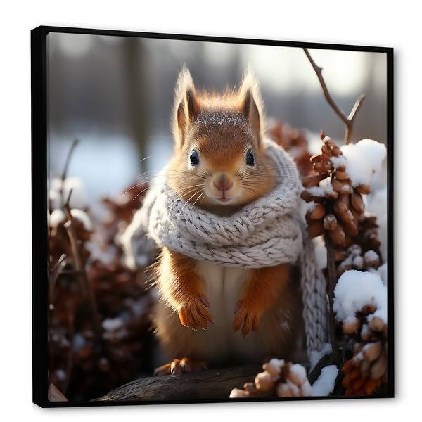 red squirrel scarf