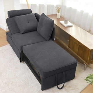 Hansabenne 4 in 1 Multi-Function Folding Sofa Folding Bed Single Futon ...