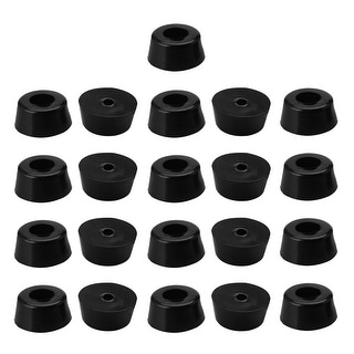 21pcs Feet Bumper Table Amplifier Speaker Cabinet Leg Pad D17x15xH8mm ...