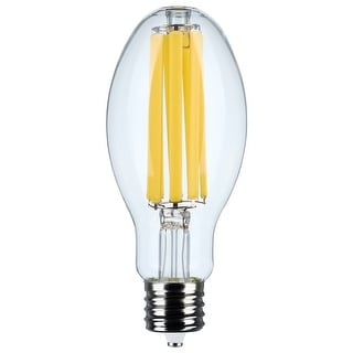 34W LED HID Replacement ED28 4000K Extended Mogul Base Clear 120-277V ...