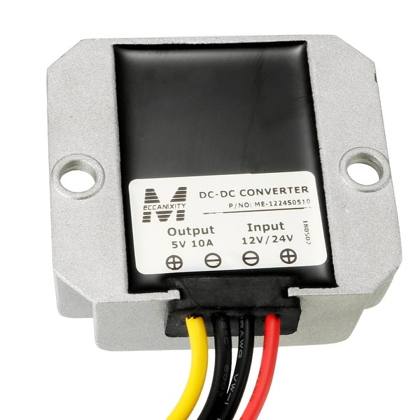 Power Converter Regulator DC 12V 24V to DC 5V 10A 50W Transformer ...