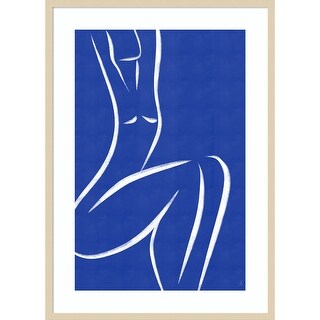 Lady Body No 7 by Anne-marie Volfova Wood Framed Wall Art Print ...