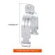 EMT Strut Clamps Steel for Rigid Conduit and Pipe Universal EMT Strut ...