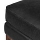 Poly & Bark Essex Ottoman - Full Grain Genuine Italian Leather - Bed ...