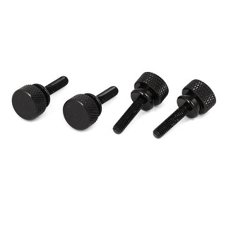 Computer PC Case Shoulder Type Knurled Thumb Screw Black M4x16mm 4pcs - Bed Bath & Beyond - 35800084
