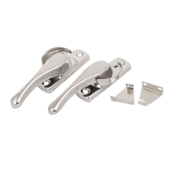 Sliding Door Window Sash Stainless Steel Crescent Type Lock Latch Set ...