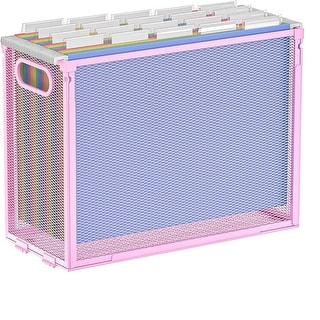 Hanging File Organizer(Pink 1 Pack) - Bed Bath & Beyond - 39310828