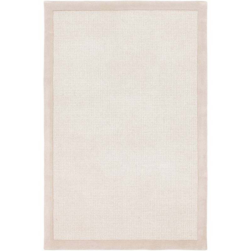 Bismarck Handmade Bordered Wool Area Rug - Overstock - 29845096