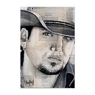 Aldean Painting Jason Aldean Music Vintage Art Print/Poster - Bed Bath ...