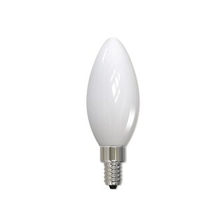 Bulbrite LED Filament Pack of 4.5 Watt Dimmable B11 Light Bulb with ...