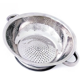 Stainless Steel Kitchen Colander Set with Dishwasher Safe and Rust ...