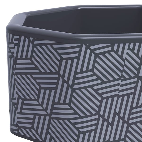 JLeisure Avenli 940L 67 Inch 5 Person Inflatable Hexagon Hot Tub ...