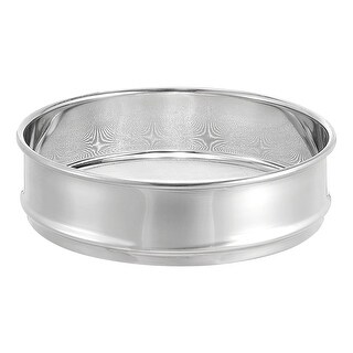 35 Mesh Lab Sieve, 8" Diameter Test Sieve 304 Stainless Steel Wire ...