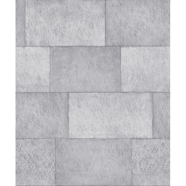 Advantage Lyell Light Grey Stone Wallpaper - Bed Bath & Beyond - 35938147