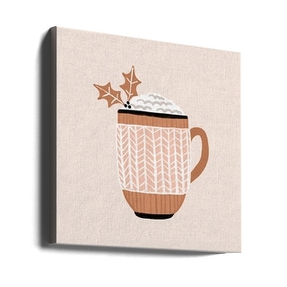 "Christmas Drink" Wrapped Canvas Wall Art - Bed Bath & Beyond - 41542920
