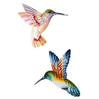 Transpac Tin Hummingbird Magnets Set of 2 Home Decorations Spring - Bed ...