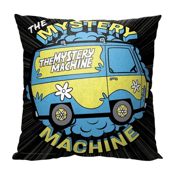 Warner Brothers Scooby Doo The Mystery Machine 18 Inch Throw Pillow ...