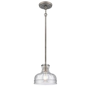Rustic Zinc Hanging Mini Pendant Ceiling Light Fixture with Bell Shade ...