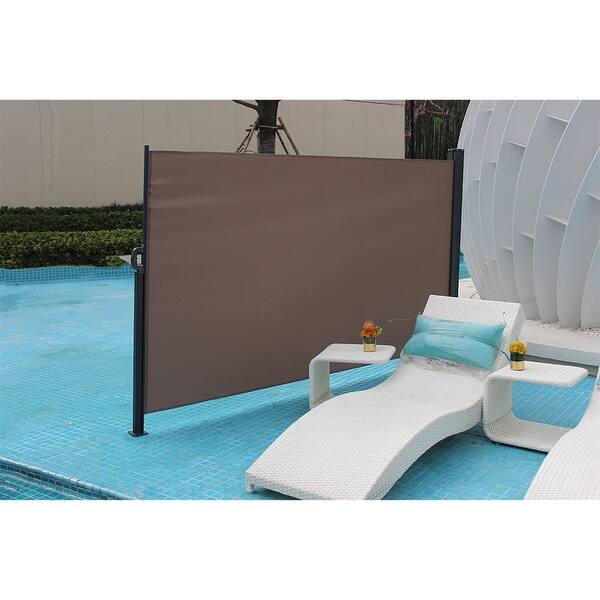 Outdoor Side Pull Shed Partition Cafe Terrace Canopy Decorative Screen ...