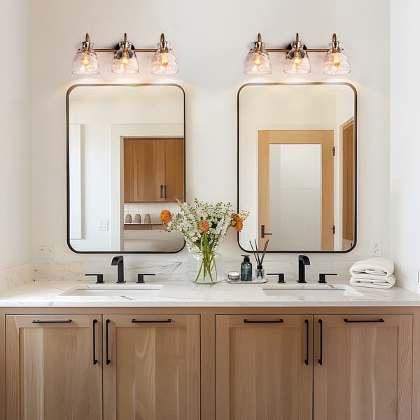 bathroom lighting double vanity