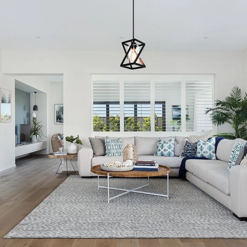 JL Styles Inc Glass Pendant Light - Bed Bath & Beyond - 27432917