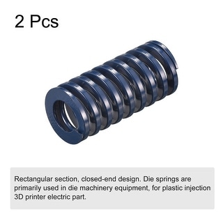 Die Spring, 2pcs 30mm OD 60mm Long Spiral Stamping Light Load ...