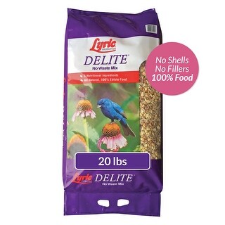 Delite Wild Bird Seed, No Waste Bird Food with Shell-Free Nuts and ...
