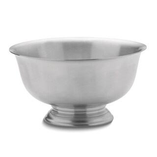 Curata Polished Pewter Large Revere Bowl - Bed Bath & Beyond - 36206047