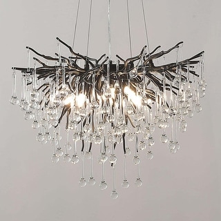 KAYLA Modern Indoor Crystal Chandelier for Dining Room, Kitchen Island ...
