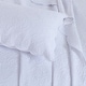 Soft Washed Damask Quilt Set with Scalloped Edge Bedspreads - Bed Bath ...